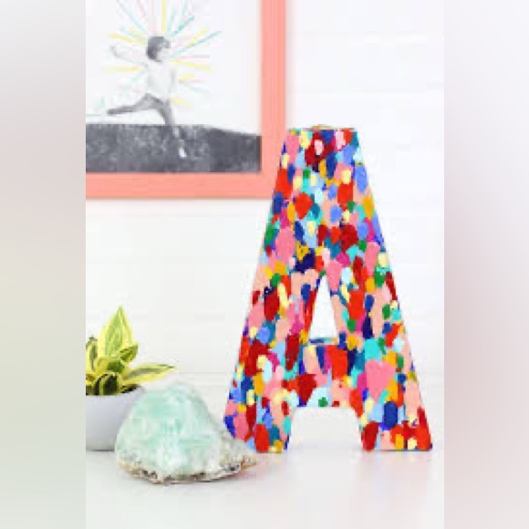 Office | Nwt 16 Tall Letter A Paper Mache | Poshmark